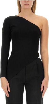 Alexander Wang Femme, Tops, Noir, Taille: 40 FR Long Sleeve Hauts