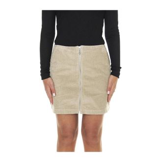 Obey Short Shorts - - Skirts - Damen - Beige - W26