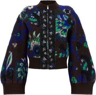 sacai Knielanger Mantel - Braun