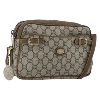 Gucci Sac bandouli&egrave;re en plastique Pre-owned - Femme - Pre-owned - Beige - Taille: ONE Size