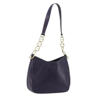 Prada Sac bandouli&egrave;re vintage Pre-owned - Femme - Pre-owned - Violet - Taille: ONE Size
