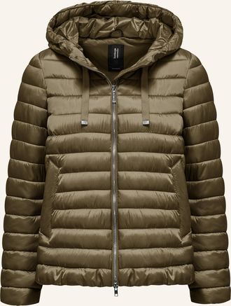 Bomboogie Bomboogie Gl&auml;nzende Daunenjacke beige