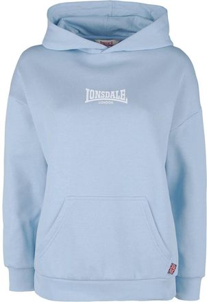 Lonsdale Damen Kilmote Hooded Sweatshirt, Pastel Blue/White, XL EU
