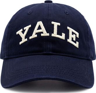GANT Casquette Yale en serg&eacute; de coton d&eacute;lav&eacute; - Homme - Accessoires - Bleu - Taille: ONE Size