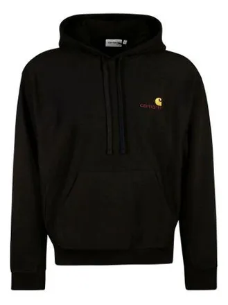 Carhartt Work in Progress Carhartt | Hooded American Script Sweat - M
