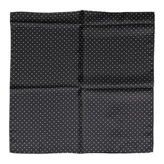 Dolce & Gabbana Quadratisches Foulard-Tuch - - Accessories - Herren - Schwarzk - ONE SIZE