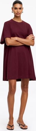 Arket Jerseykleid Aus Baumwolle -Rot