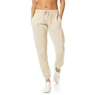 Light & Shade Damen Soft Touch Loungewear Jogginghose Jogger, Sand, XL