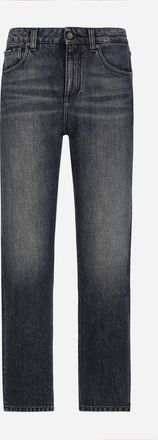 Dolce & Gabbana Boyfriend-jeans Aus Denim - Frau Denim Mehrfarbig 44