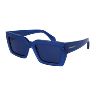 Ferragamo unisex, Accessoires, Bleu, Taille: 54 MM Sf1108S Lunettes de soleil