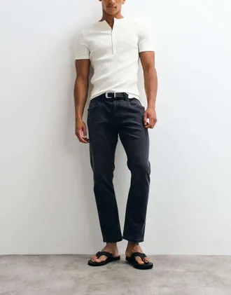 Blend Jean slim coupe classique - Noir