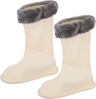 Beaupretty ANDRESLAD Doublures de Bottes Imperm&eacute;ables -Mollet pour Femmes Semelles Thermiques en Polaire et Coton Chaud Taille L Isolantes et Respirantes pour Ra