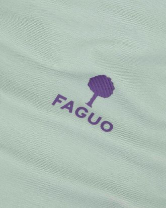 Faguo T-shirt imprim&eacute; faguo vert clair - LUGNY