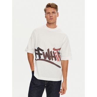 Off-white T-Shirt OMAA119G21JER0050129 Wei&szlig; Regular Fit