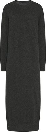 The Row robe en cachemire à manches longues Loter - Gris