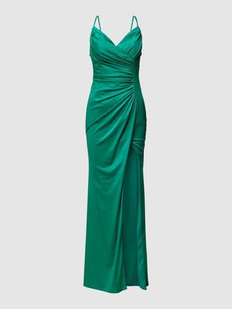 Luxuar Abendkleid mit Herz-Ausschnitt