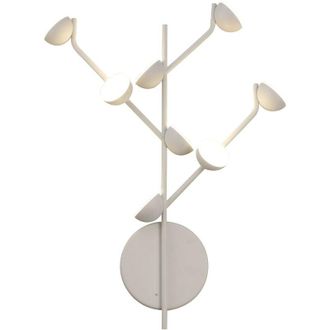 Mantra Applique, Applique 8 spots ADN Blanc en Metal, MANTRA