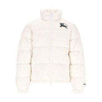 Burberry Highlands Puffer Jacket - - Jackets - Herren - Wei&szlig; - XL