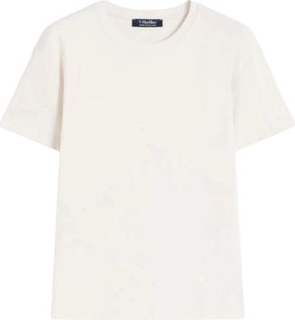 Max Mara Femme, Tops, Beige, Taille: 38 FR Smmbella T-Shirt