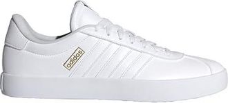 adidas Adidas Homme VL Court Shoes, Cloud White/Cloud White/Gold, 46 2/3 EU