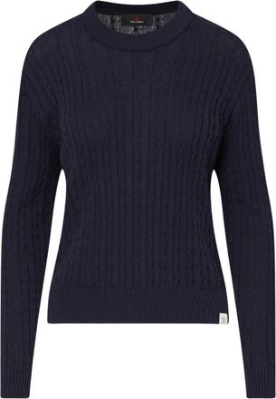 Peuterey Femme, Pulls, Bleu, Taille: 36 FR NEW Forsizia CO 04 Cotton Sweater