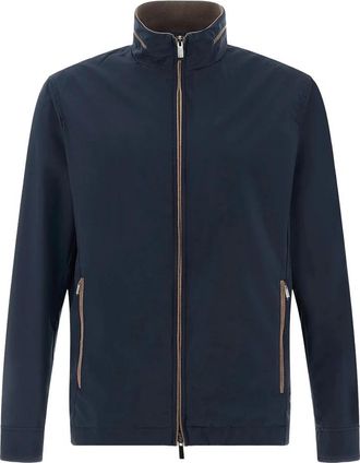 Paul & Shark Homme, Vestes, Bleu, Taille: M Typhoon Platinum Jacket
