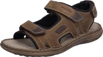 Josef Seibel Herren Trekking Sandalen Vincent 08,Weite G (Normal),Outdoorsandalen,sportsandalen,Sommerschuhe,braun-Kombi,43 EU