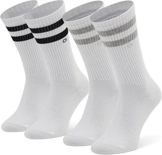 Calvin Klein Lange Socken 701218711 Wei&szlig;