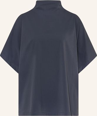 Lilienfels Lilienfels Oversized-Blusenshirt blau
