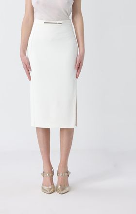 Elisabetta Franchi Rock ELISABETTA FRANCHI Damen Farbe Ivory