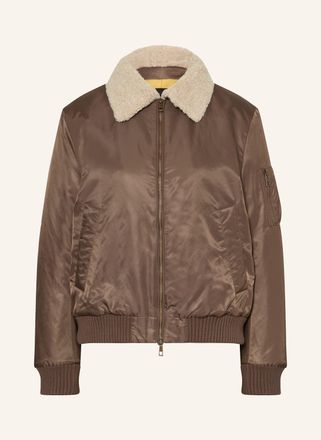 Darling Harbour Darling Harbour Blouson Mit Teddyfell braun