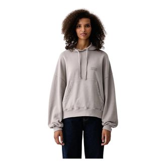 American Vintage Relaxed Hoodie - - Sweatshirts & Hoodies - Damen - Grau - L