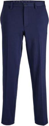 Jack & Jones JACK&JONES JUNIOR Jjejaxon Jersey Trouser Noos JNR Pantalon en Tissu, Bleu médiéval, 152 Garçon