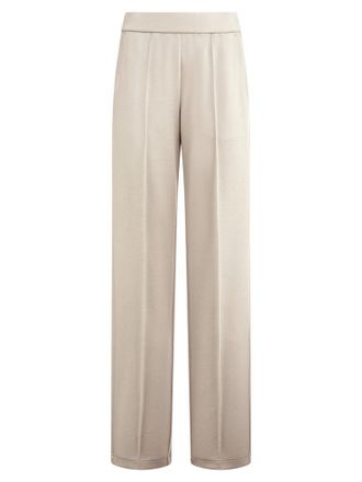 Peter Hahn Wide Fit-Jersey-Hose Peter Hahn beige