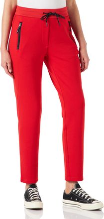 Cecil Damen 374967 Hose, Vibrant red, XXL
