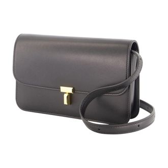 Toteme T-Lock Crossbody Bag - Black