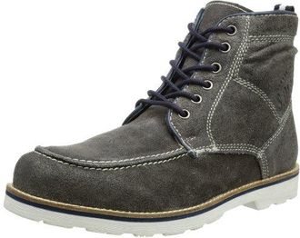 s.Oliver Casual, Chukka Homme - Gris - Grau (Anthracite 214), 41 EU