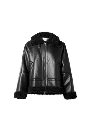 Stand Studio Rind Faux Shearling Coat Size 38