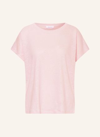 Darling Harbour Darling Harbour T-Shirt Aus Leinen rosa