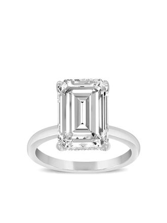 Tilla 14kt Weißgoldring mit Diamanten