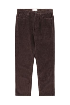 Knowledge Cotton Apparel Herren vegan Hose Cordhose Chuck Chocolate Torte