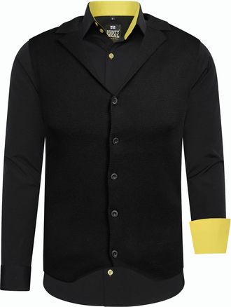 Rusty Neal Hemd mit Weste 2-teilig