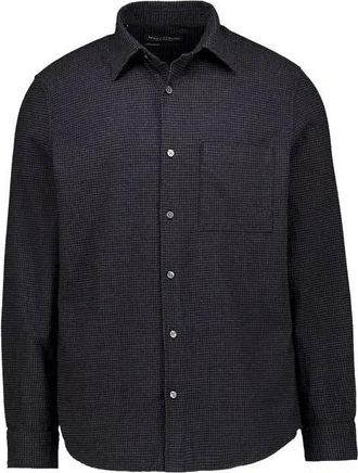 Marc O'Polo Herren Hemd grau meliert