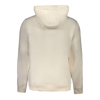 Tommy Hilfiger Cotton Drawstring Hood Sweatshirt - White
