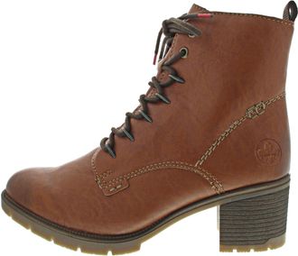 Rieker Damen 77521 Schnürstiefel, Braun, 42 EU