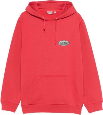 Gramicci Homme, Sweatshirts et sweats &agrave; capuche, Rouge, Taille: L Half Dome Hooded SweaT-shirt