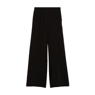 Max Mara Schwarze Wochenendhose - Ovada - - Trousers - Damen - Schwarzk - 2XS
