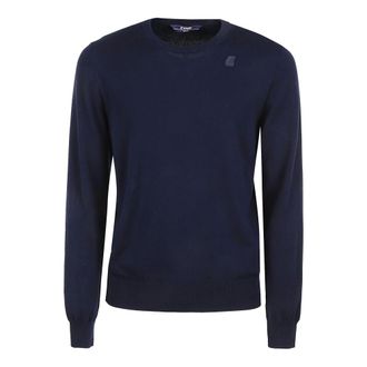 K-Way Homme, Pulls, Bleu, Taille: 2XL Pulls à col rond