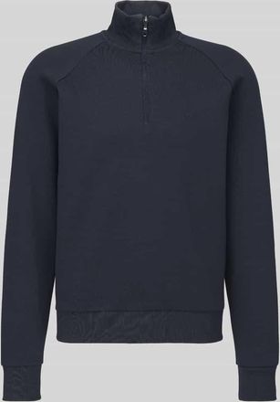 HUGO BOSS Sweatshirt mit Troyerkragen