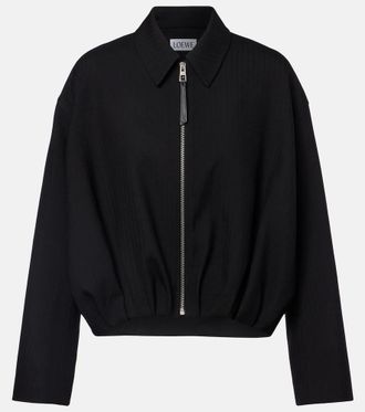 Loewe Blouson aus Wolle